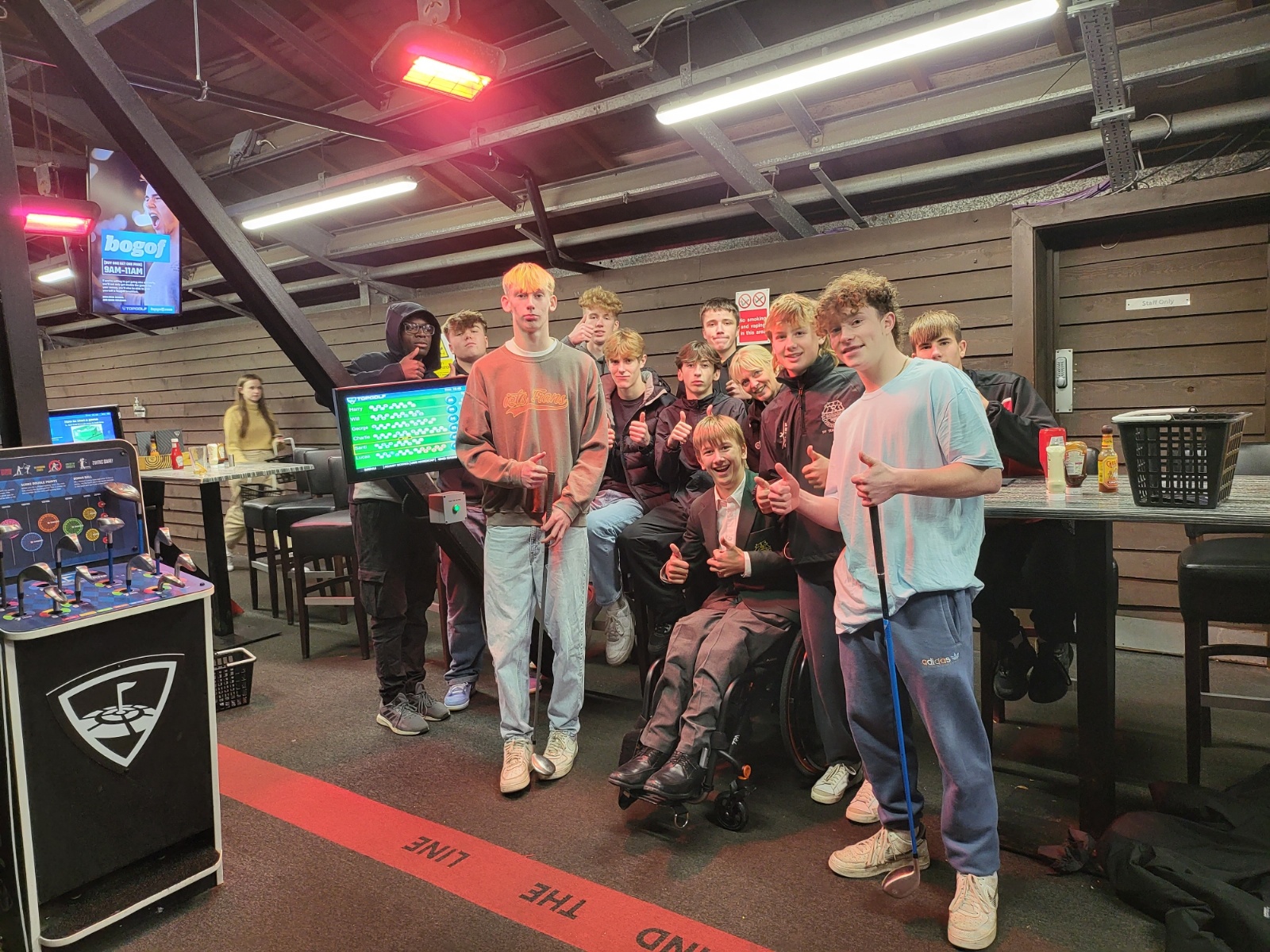 Gordon's School - Y11 Trip to Top Golf