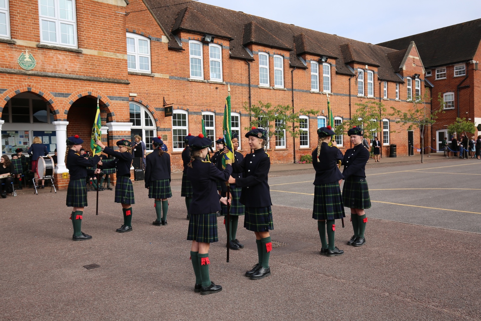Gordon's School - Parade - Sept 2016