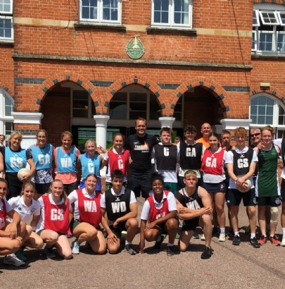 Gordon's School - Staff v Students