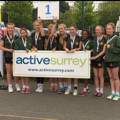 Gordon's School - U13 County Netball Finals Champs